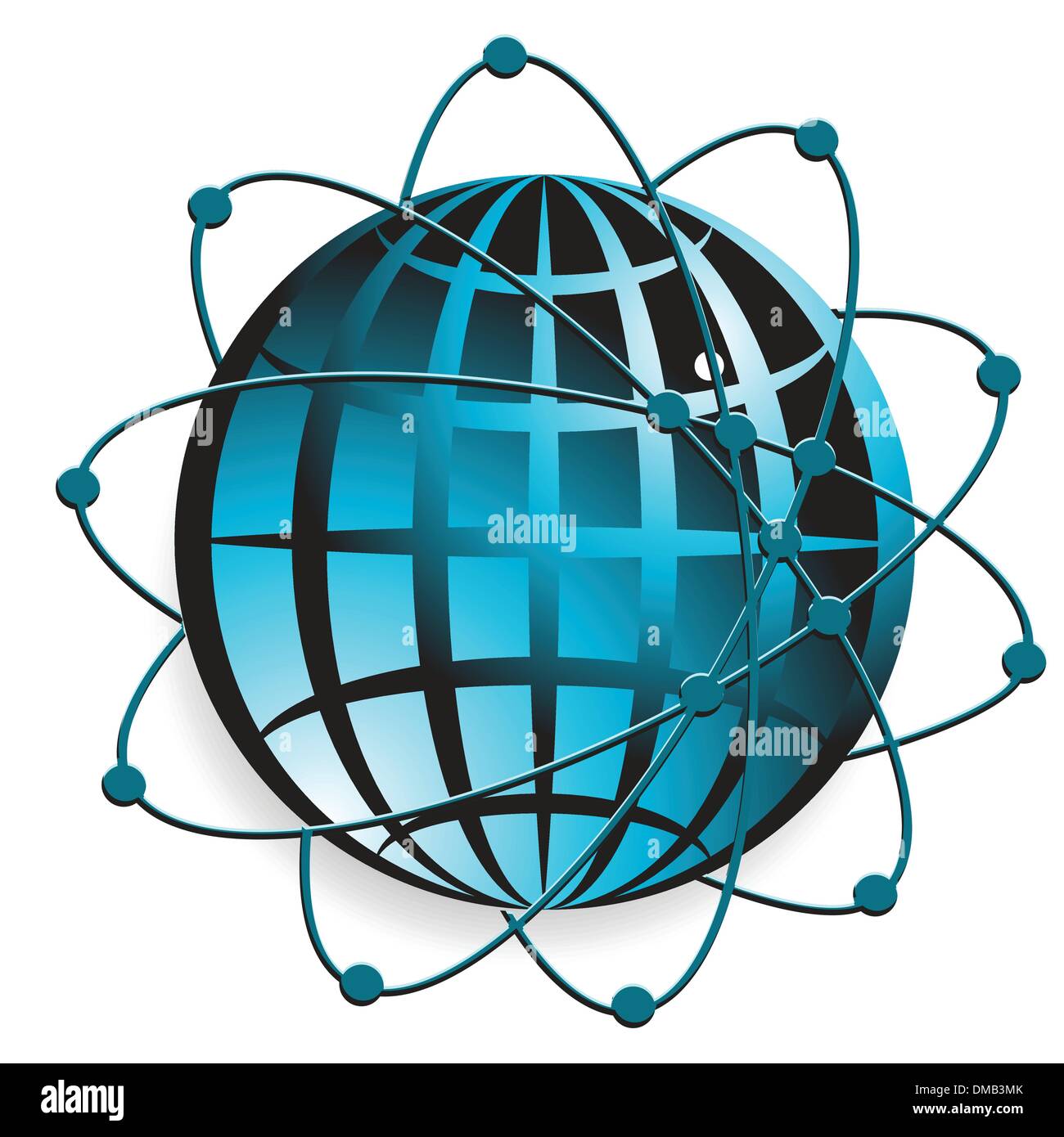 Planisphere map globe Cut Out Stock Images & Pictures - Alamy