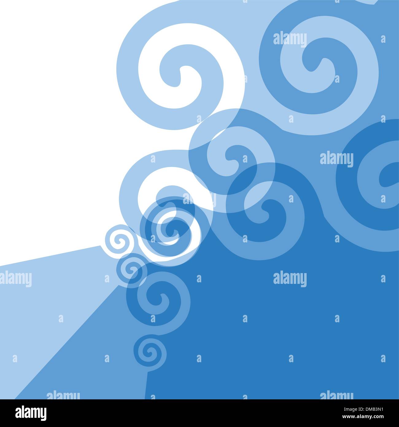 Horizon blue texture Stock Vector Images - Alamy