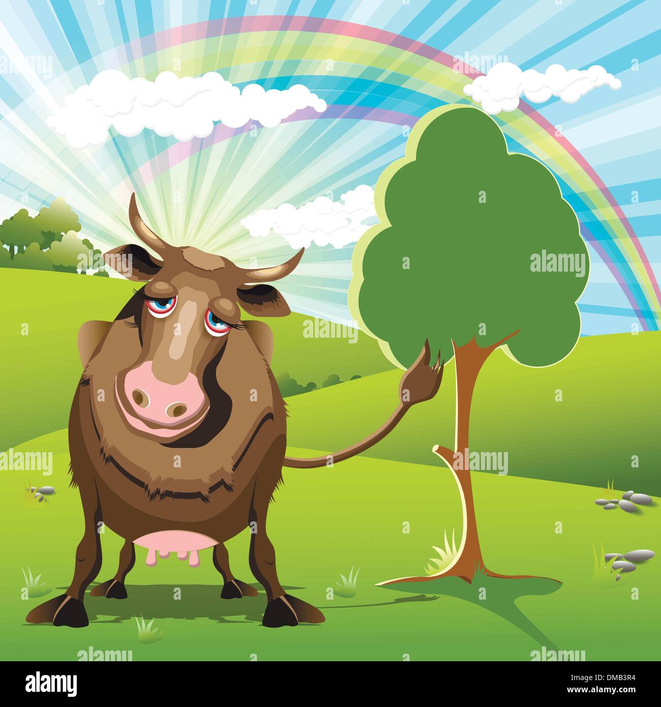 Hoof cow Stock Vector Images - Alamy