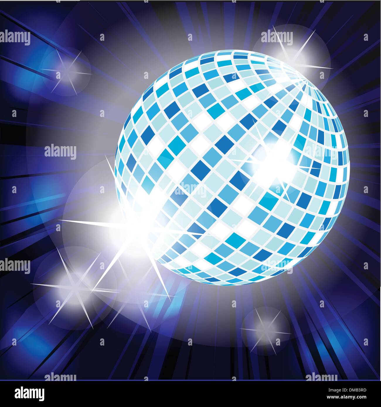 Disco ball dancing nightclub Stock Vector Images - Alamy