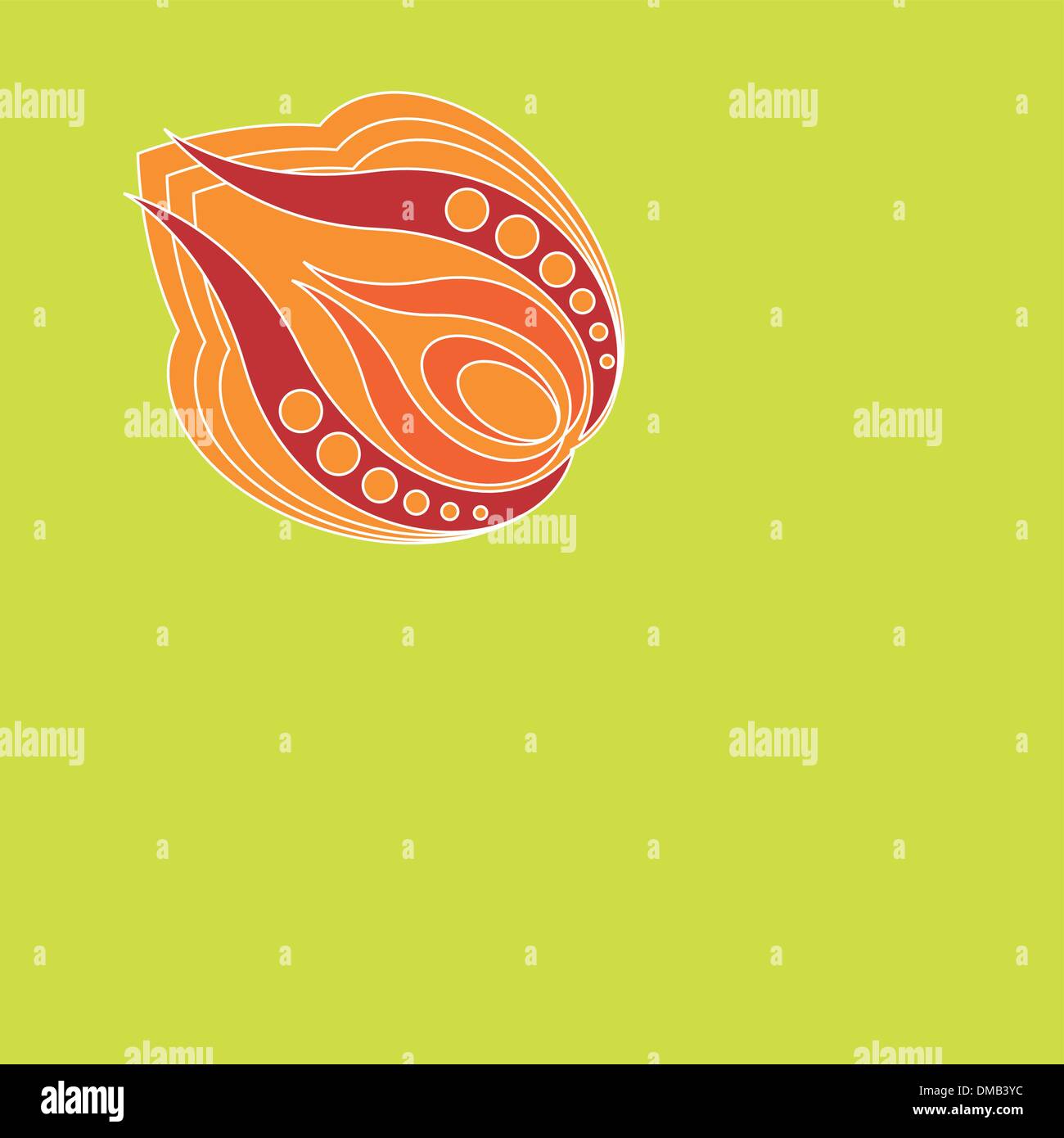 Magic flower Stock Vector Images - Alamy