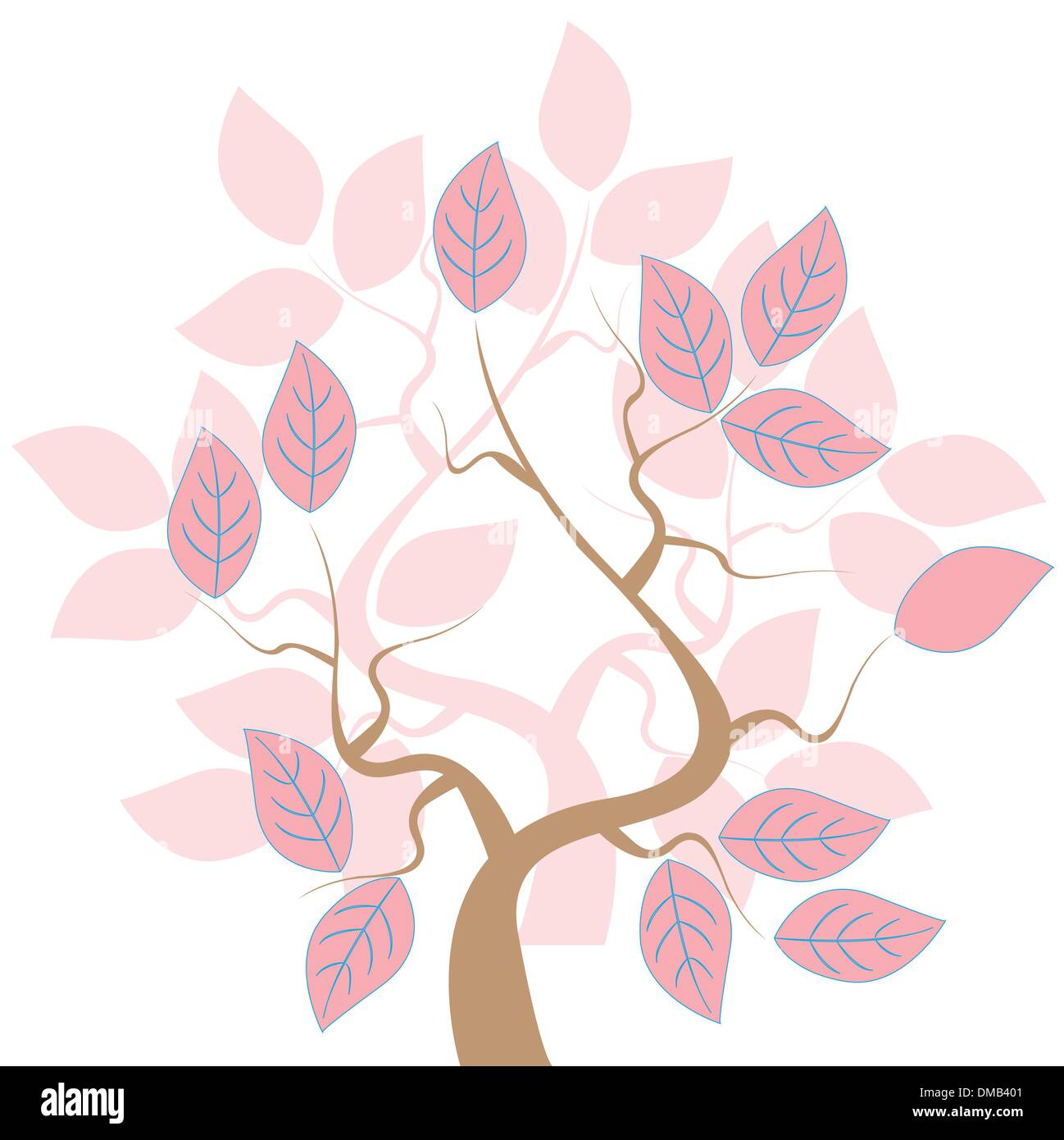 Rose wood tree Stock Vector Images - Alamy