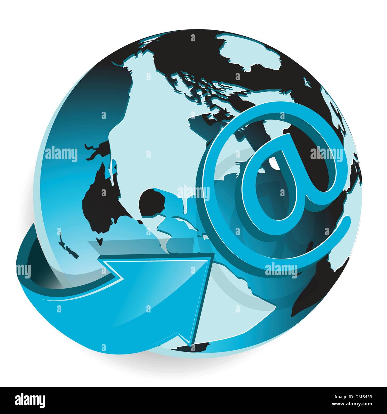 Electrical mail Stock Vector Images - Alamy