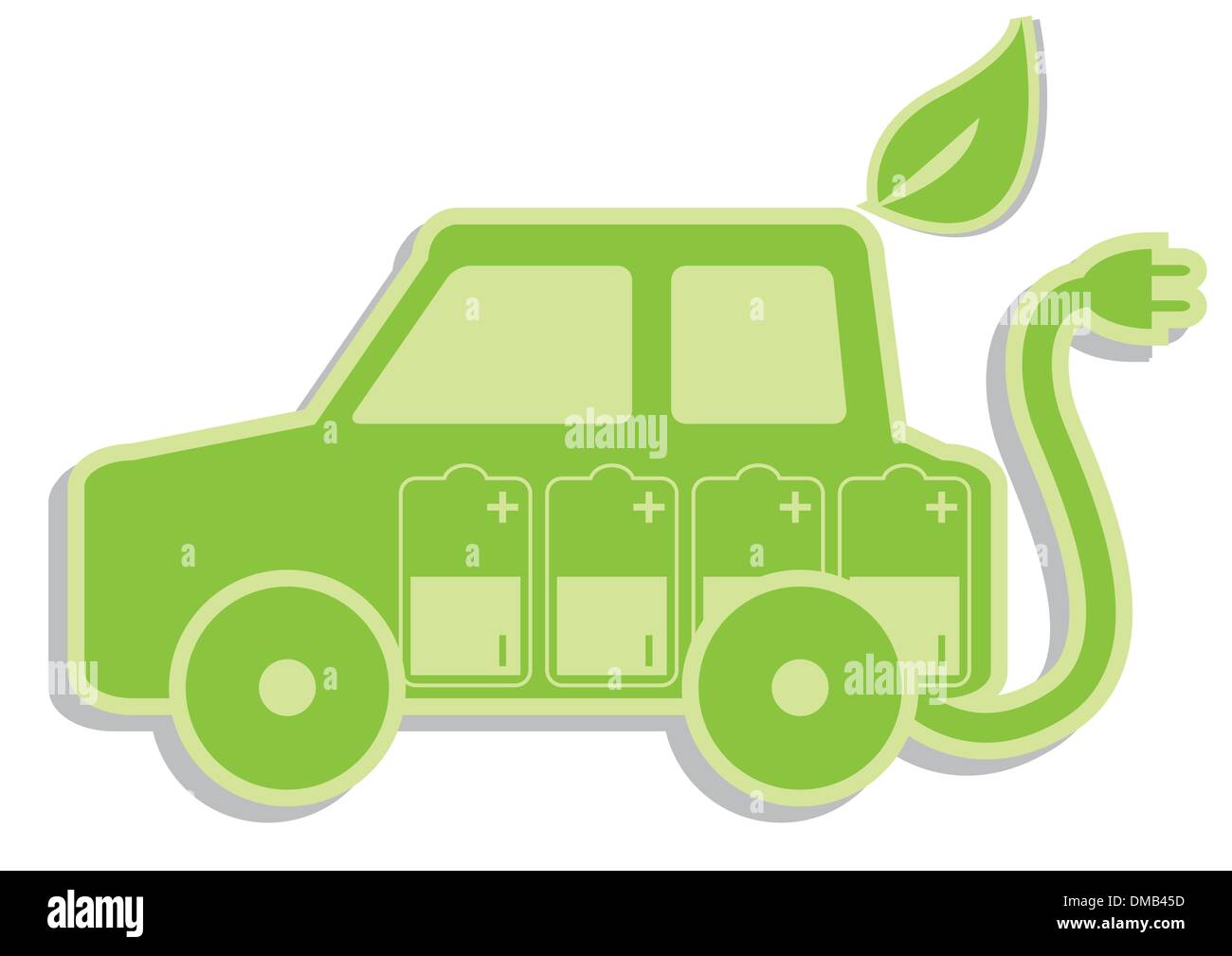 Electric car stamp hi-res stock photography and images - Alamy