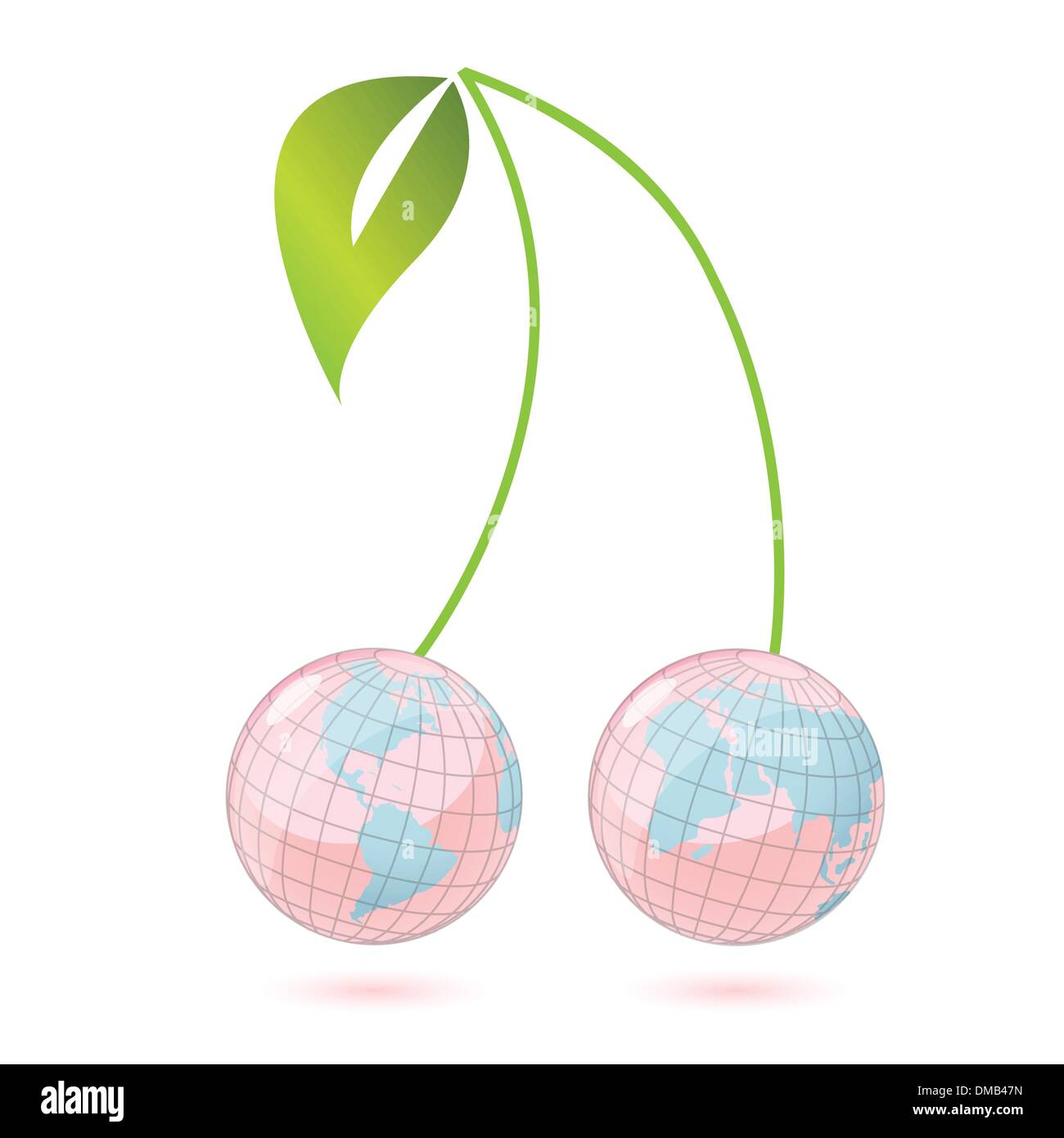 Cherry map Cut Out Stock Images & Pictures - Alamy