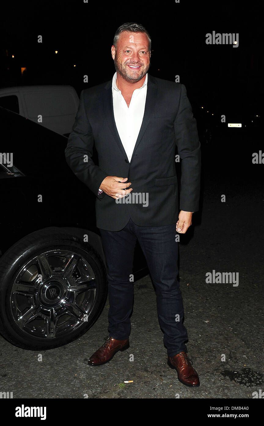 Mick Norcross at TOWIE's wrap party held at 5 Cavendish Club London ...