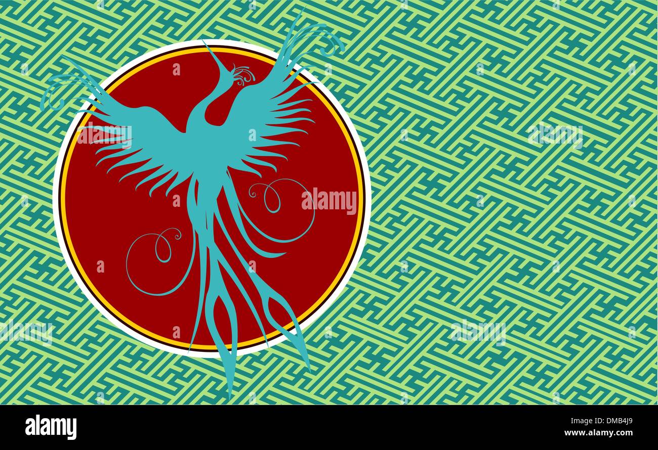 Phoenix bird painting hi-res stock photography and images - Alamy