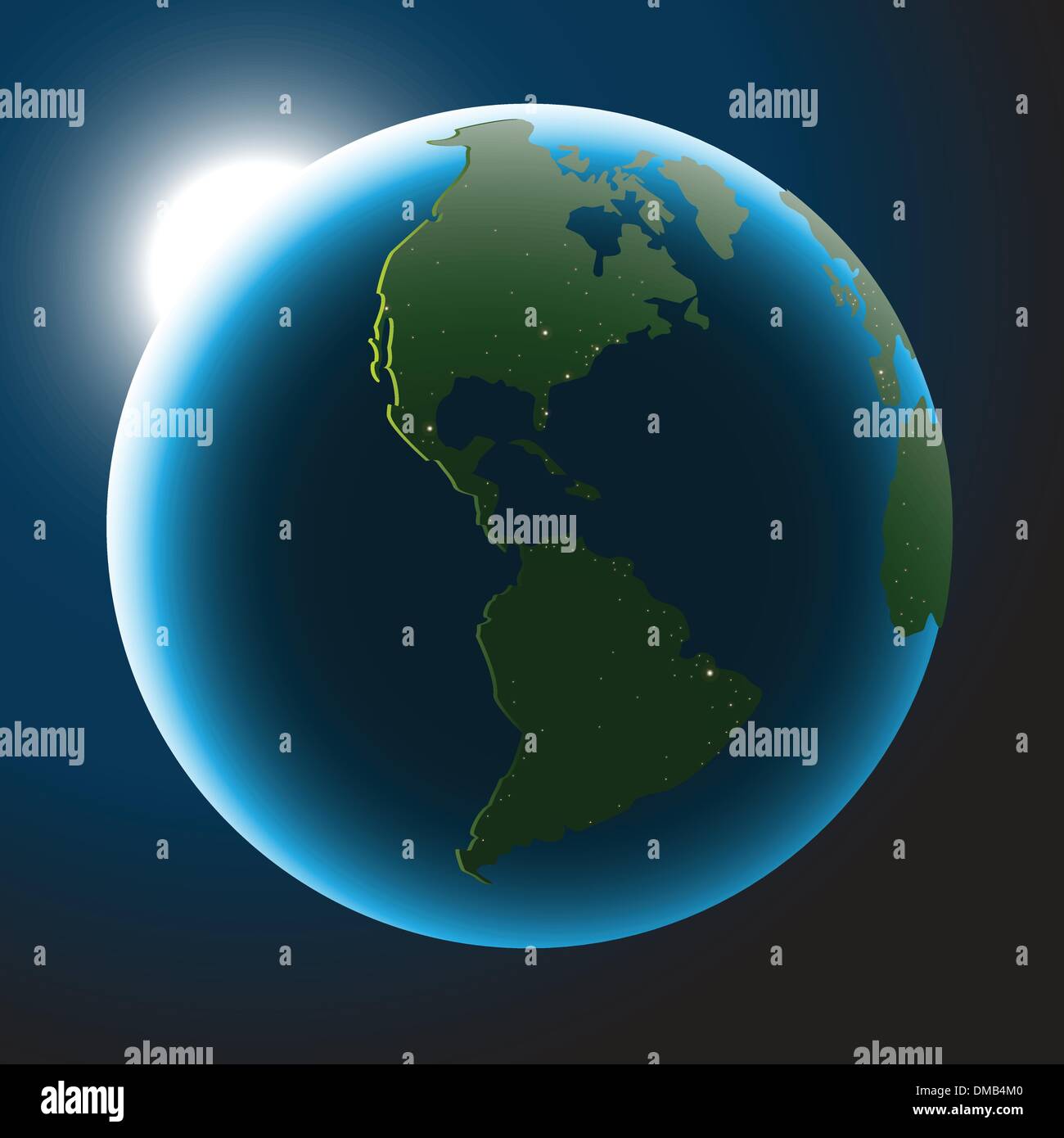 Planisphere map globe Stock Vector Images - Alamy