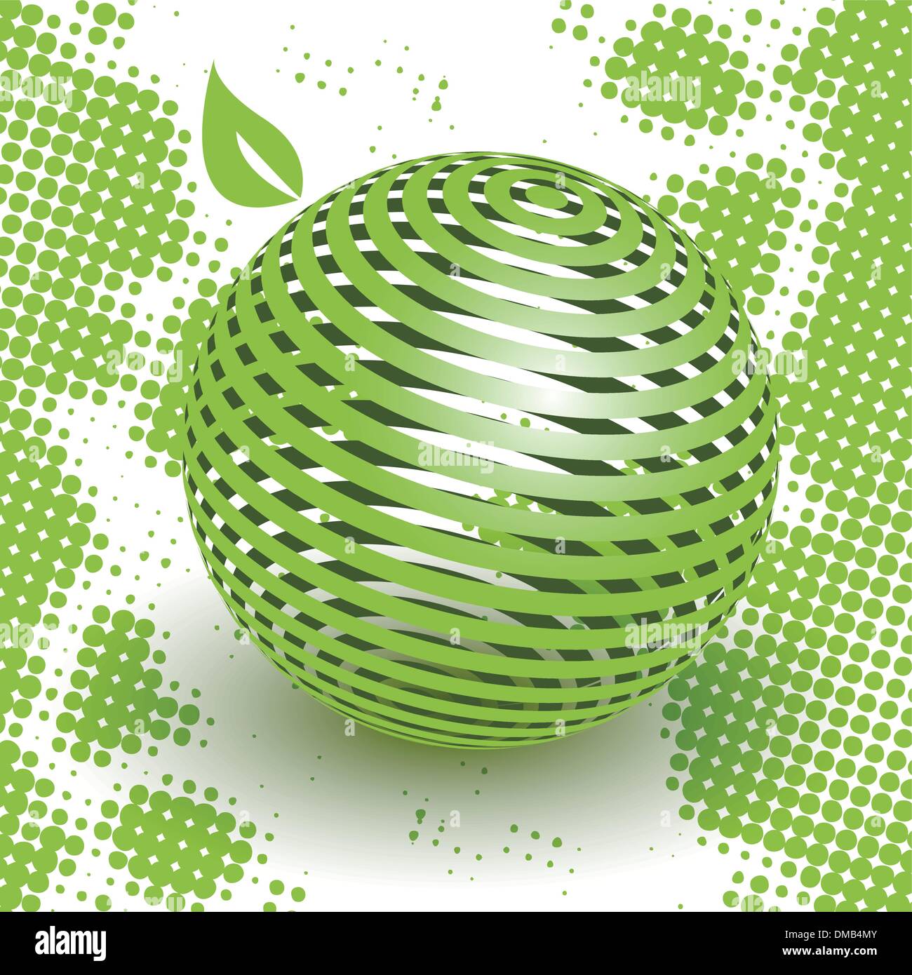 Green orb on Stock Vector Images - Alamy