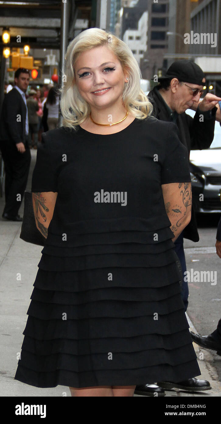 Elle King 'The Late Show with David Letterman' at Ed Sullivan Theater ...