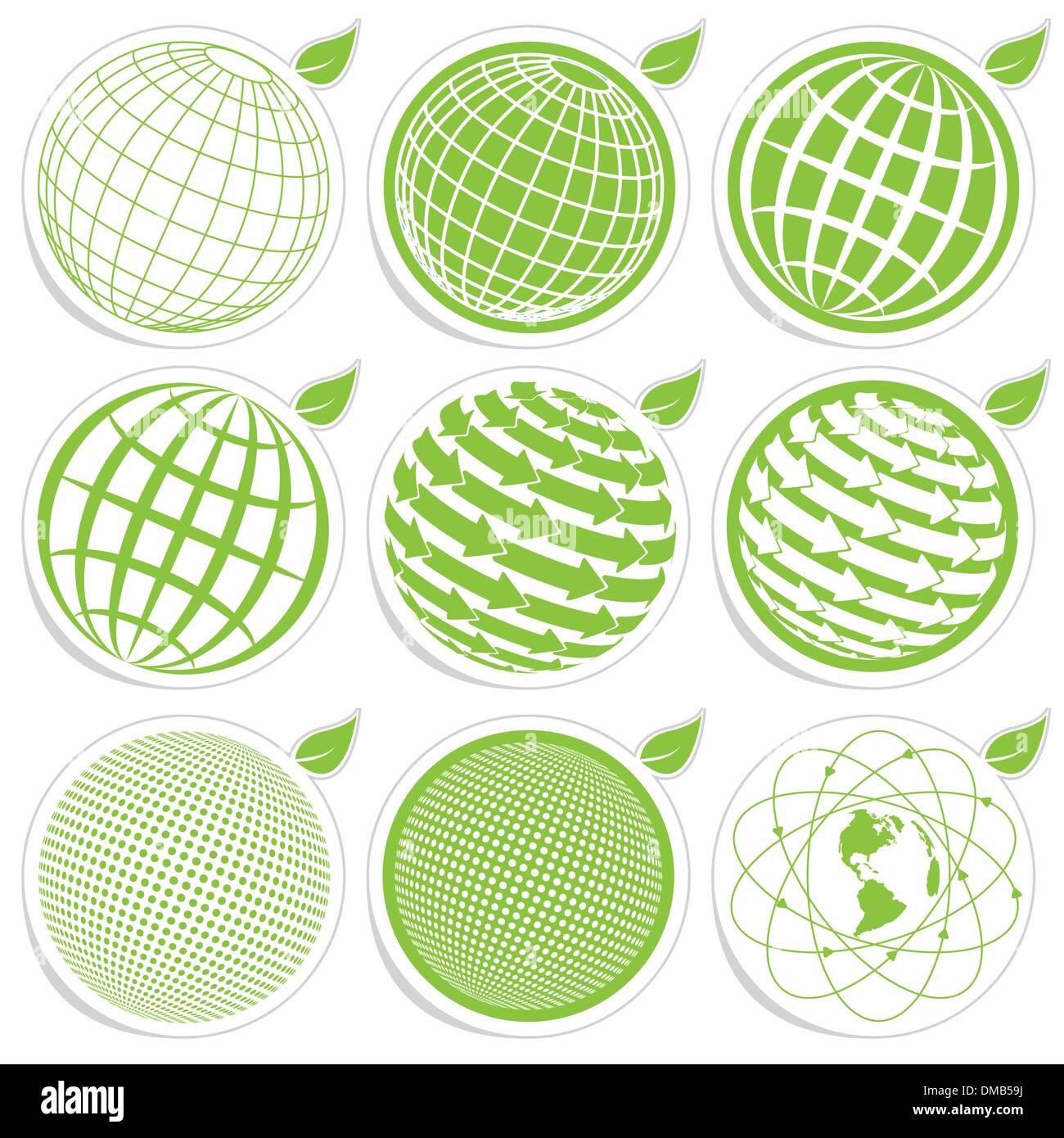 Protect earth environment symbols on Stock Vector Images - Alamy