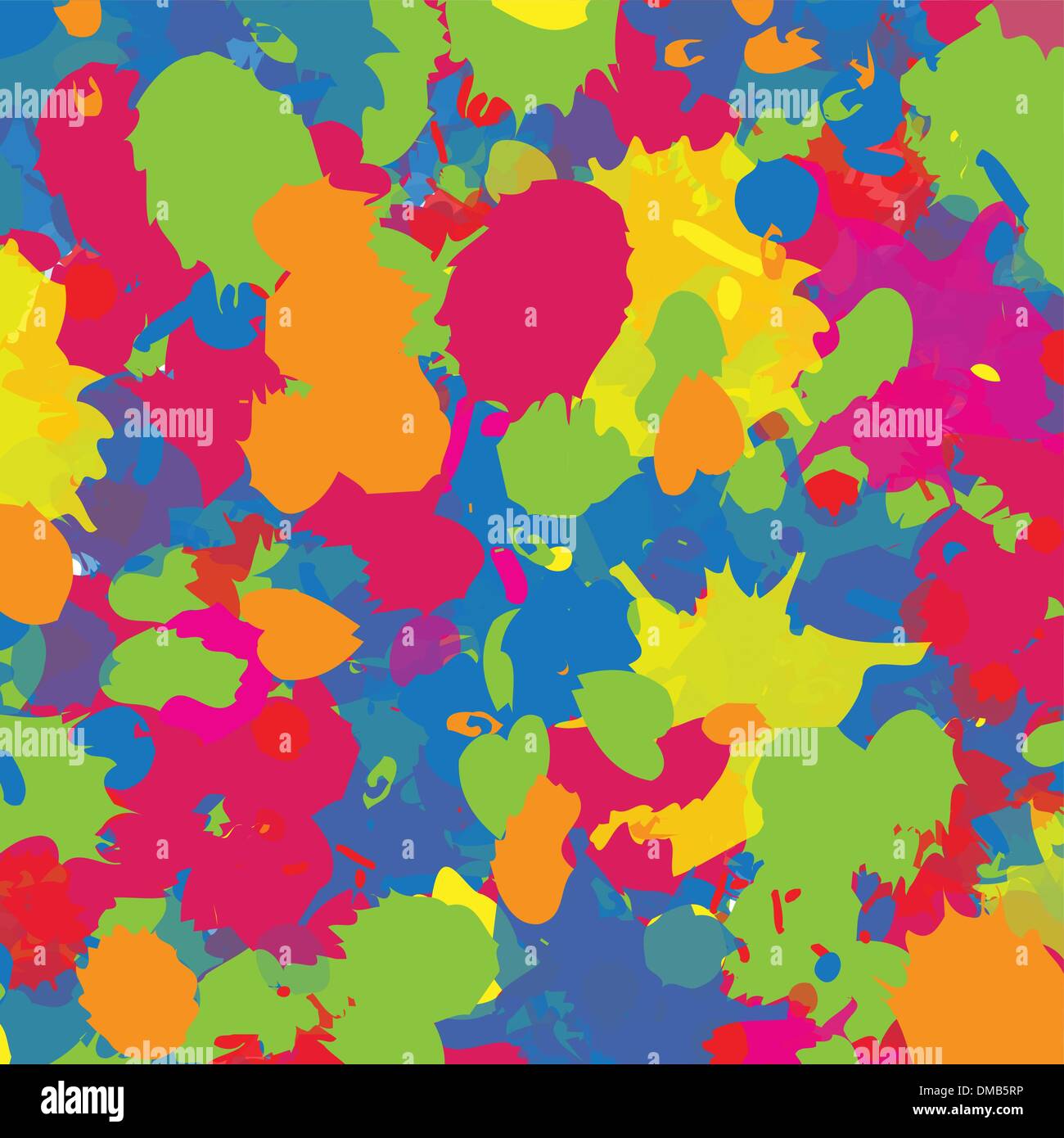 From green blue paint Stock Vector Images - Alamy