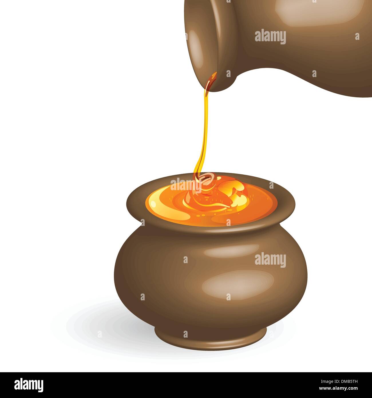 Milk and honey Stock Vector Images - Alamy