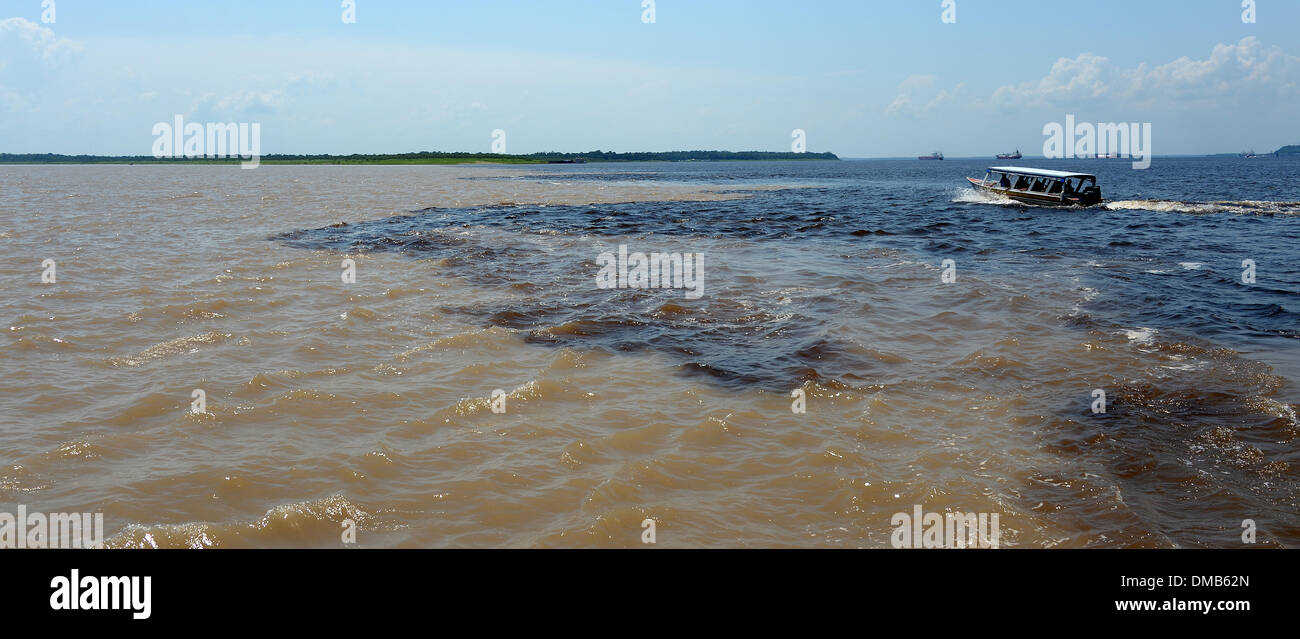 River solimoes and black river hi-res stock photography and images - Alamy