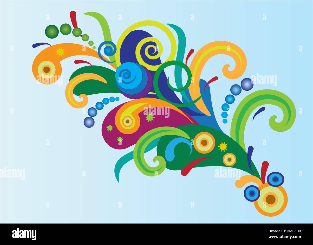 Abstract illustration geometrical shapes Stock Vector Images - Alamy