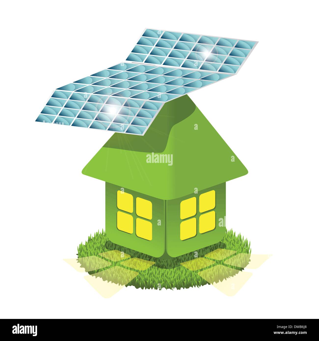 Solar battery Stock Vector Images - Alamy