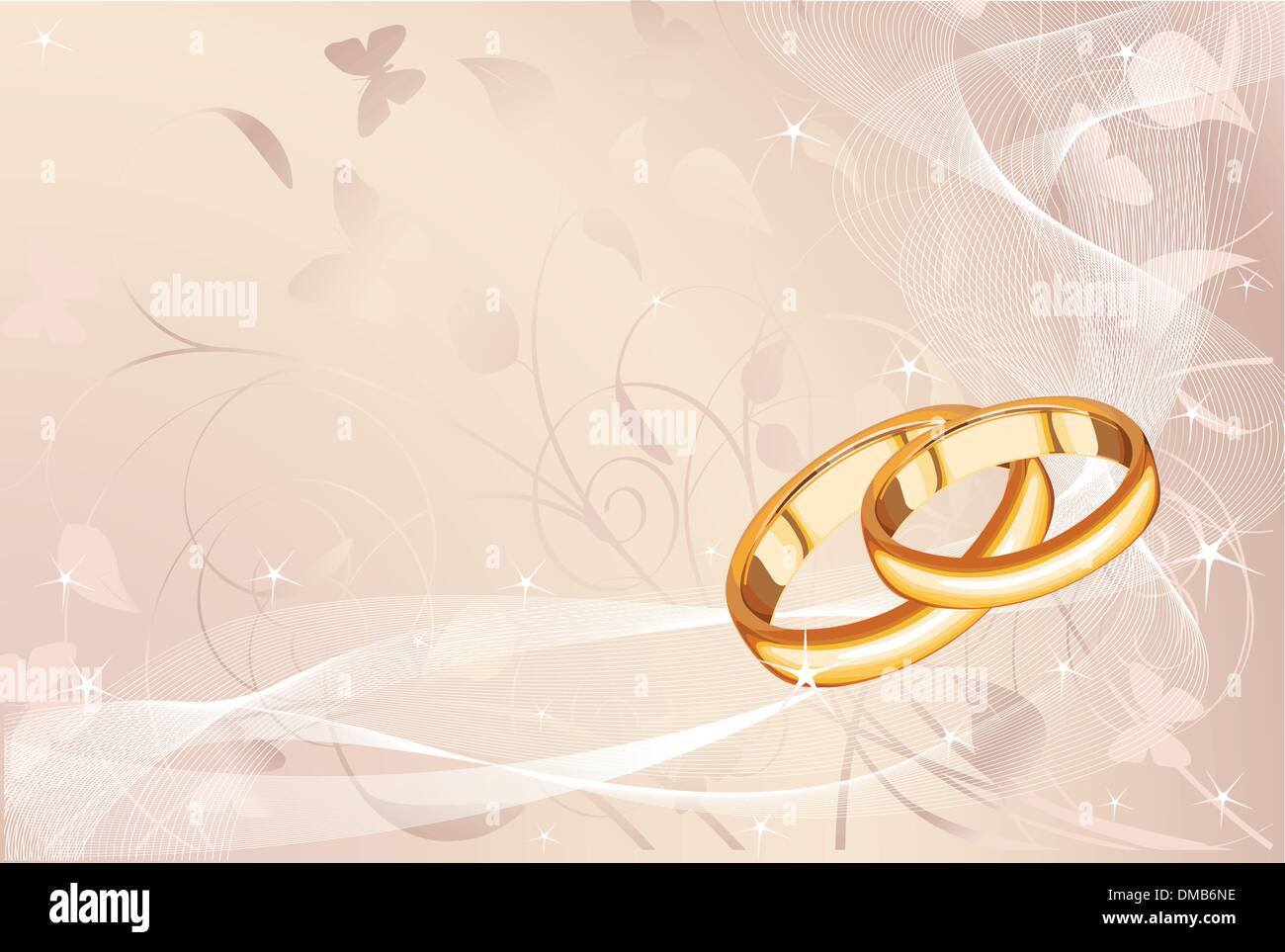 Betrothal rings Stock Vector Images - Alamy