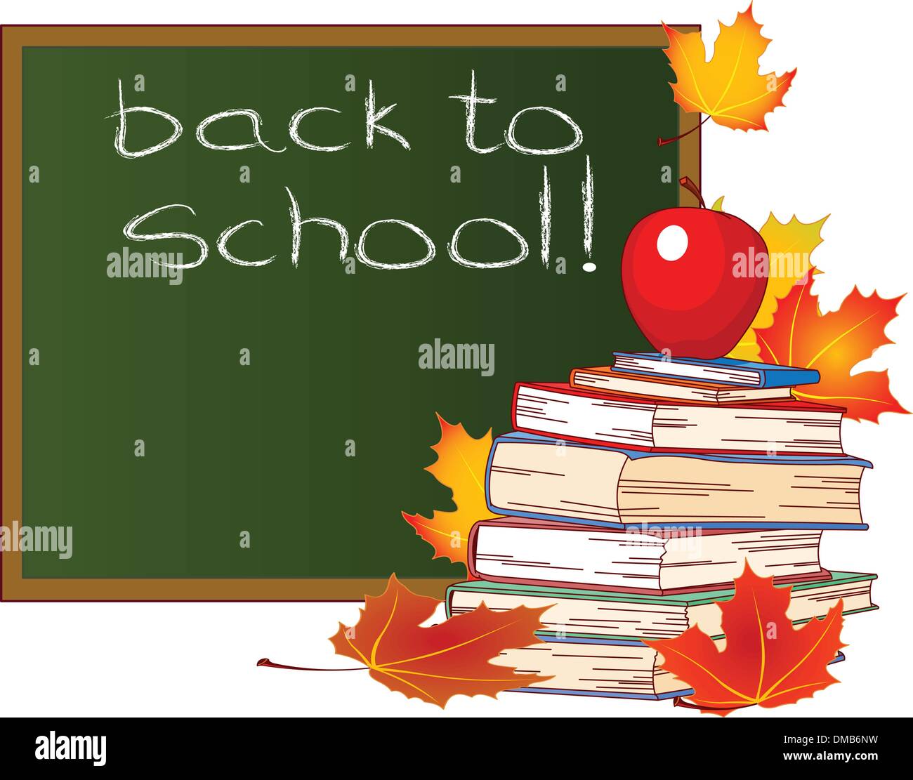 Books back background Stock Vector Images - Alamy