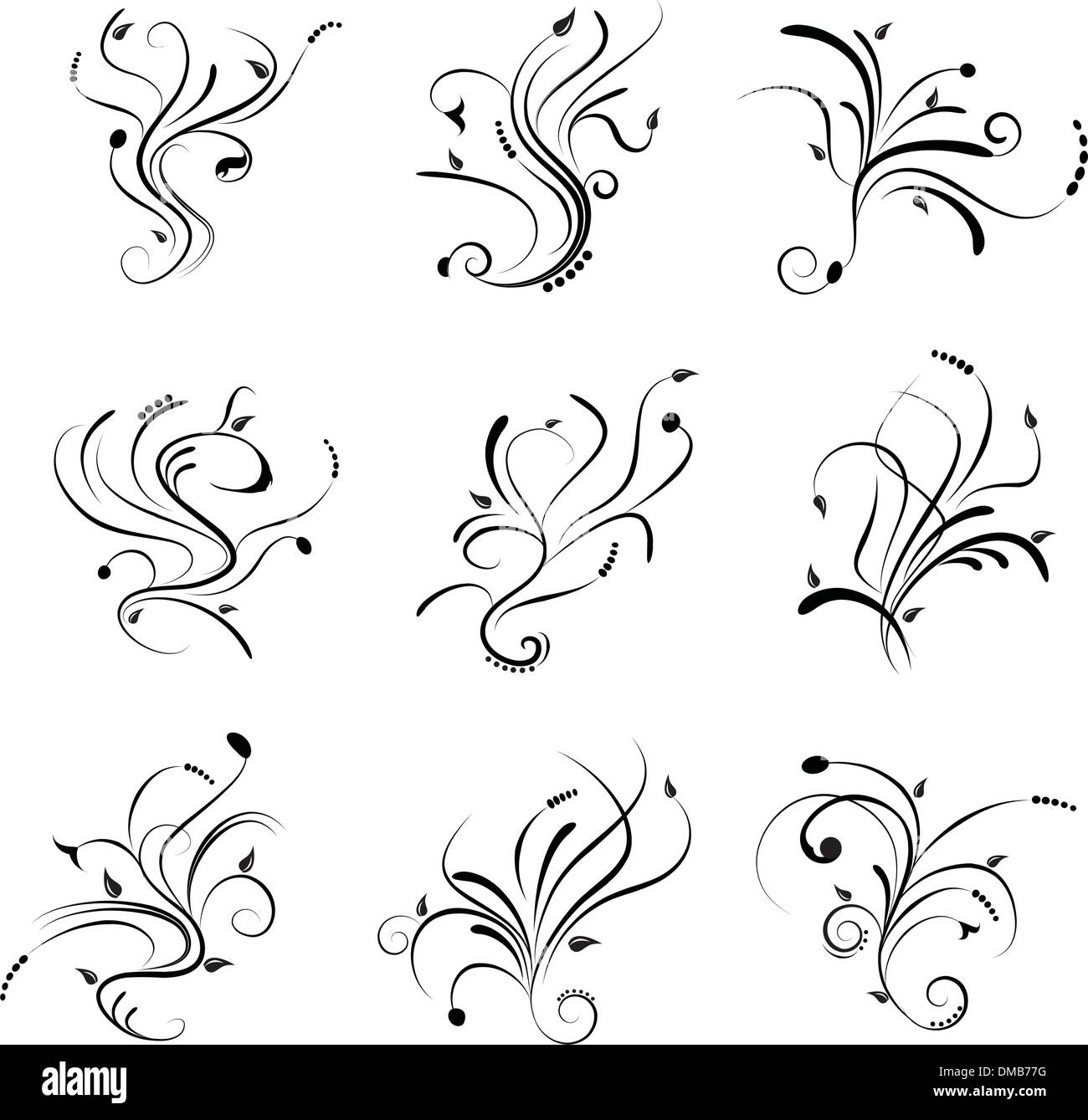 Scrolls Black and White Stock Photos & Images - Alamy