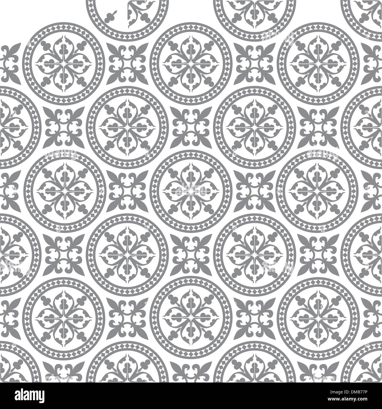 Antique white tile Stock Vector Images - Alamy