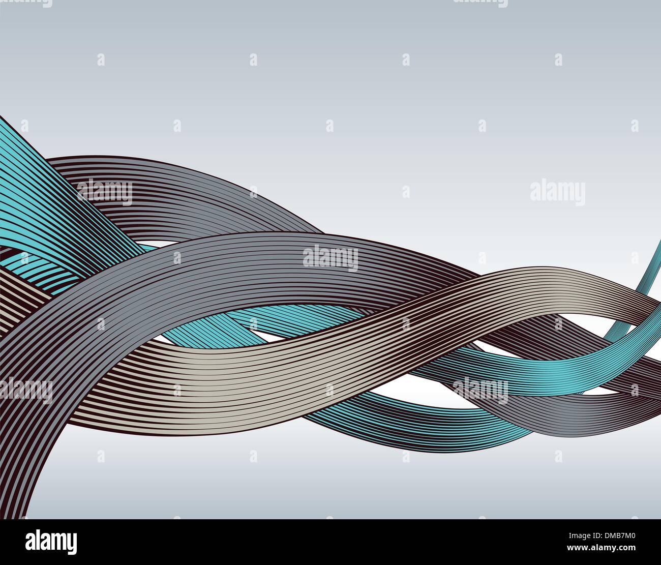 Gray ribbons hi-res stock photography and images - Alamy
