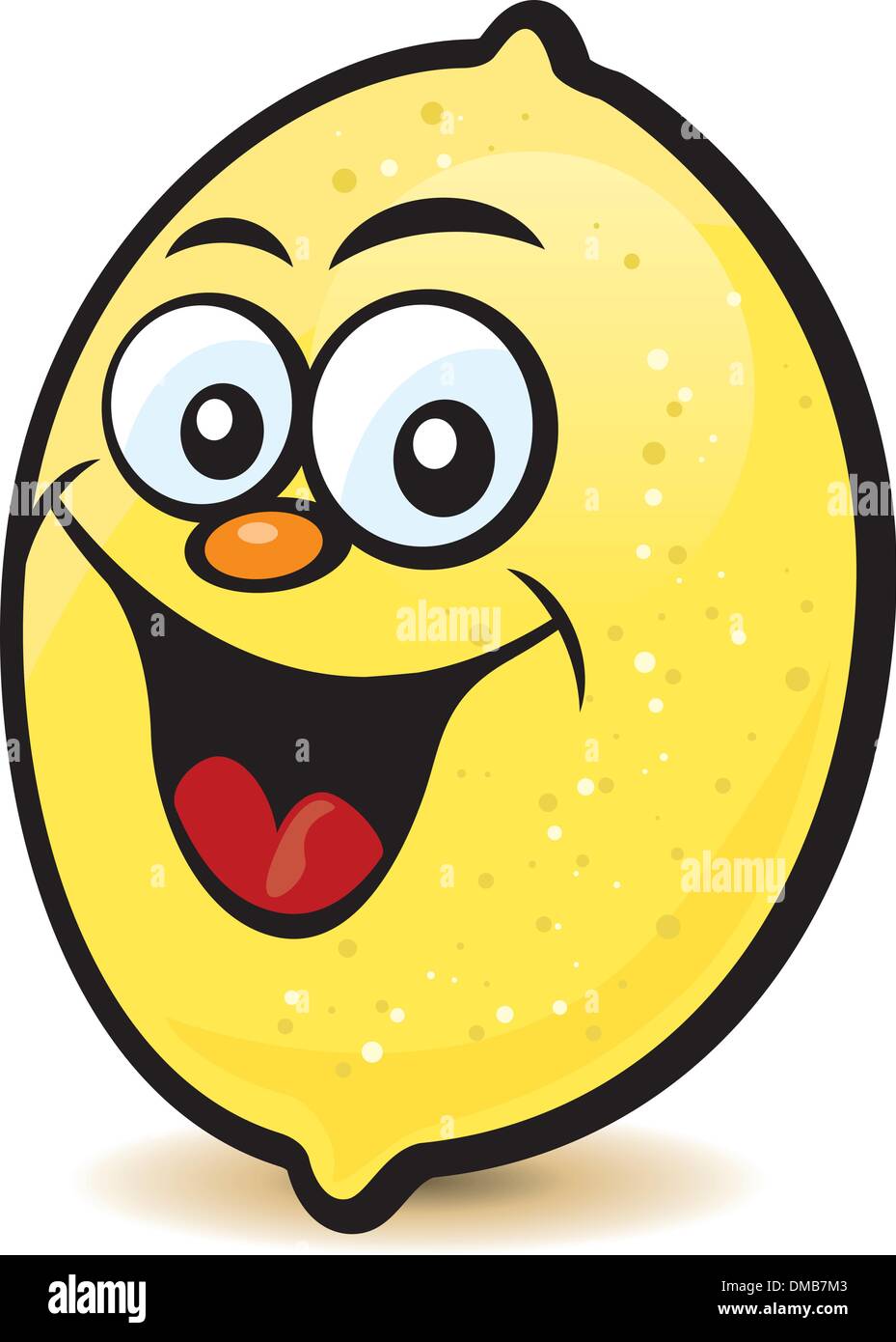 happy lemon character Stock Vector Image & Art - Alamy