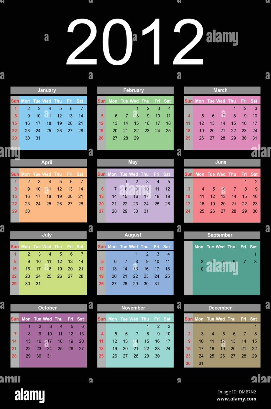 Project almanac Stock Vector Images - Alamy