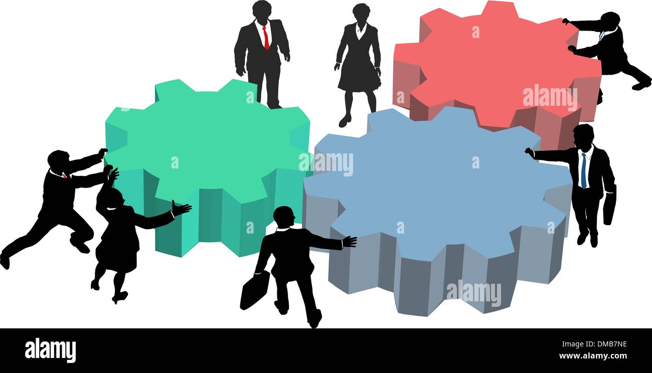 Technology business people Stock Vector Images - Alamy