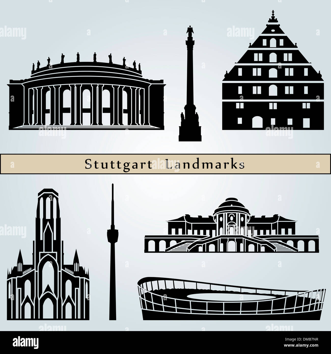 Stuttgart landmarks hi-res stock photography and images - Alamy