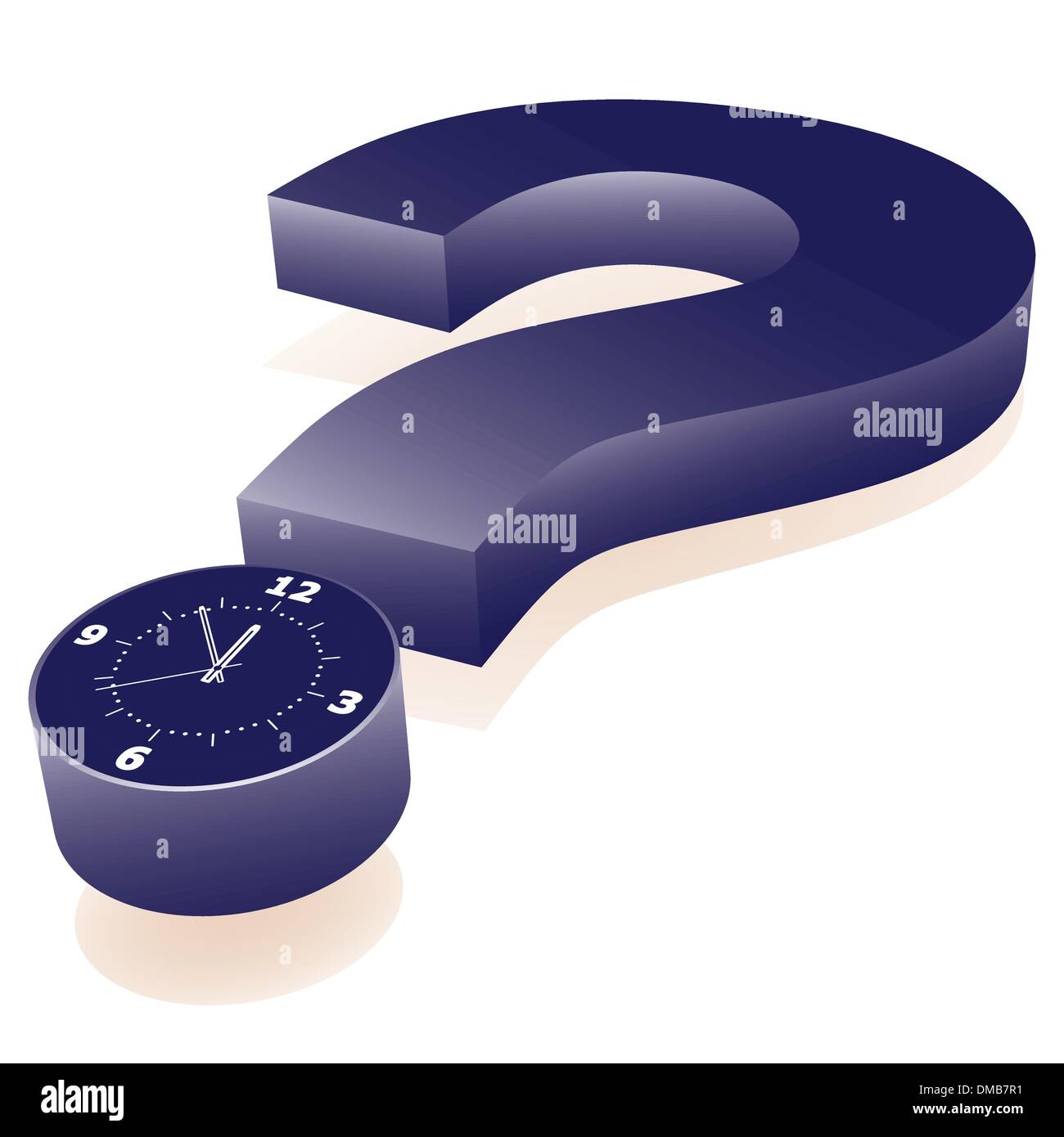 Deadline midnight Cut Out Stock Images & Pictures - Alamy