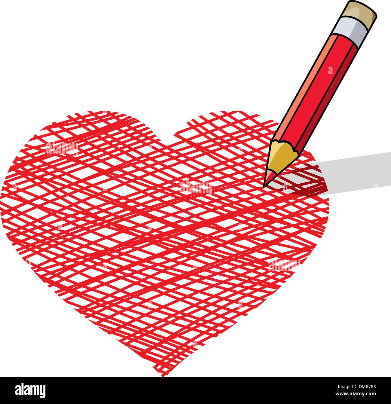 Pencil vector vectors hi-res stock photography and images - Alamy
