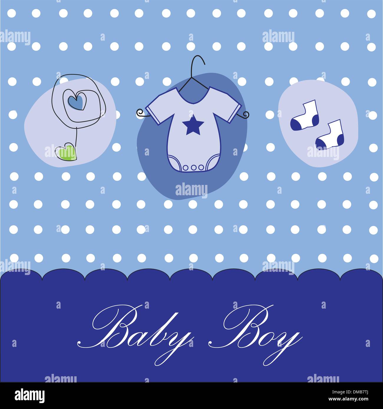 Baby Boy Background Stock Vector Image & Art - Alamy