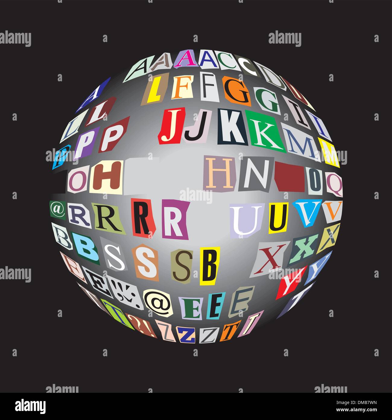 Individual letters of the alphabet hi-res stock photography and images ...