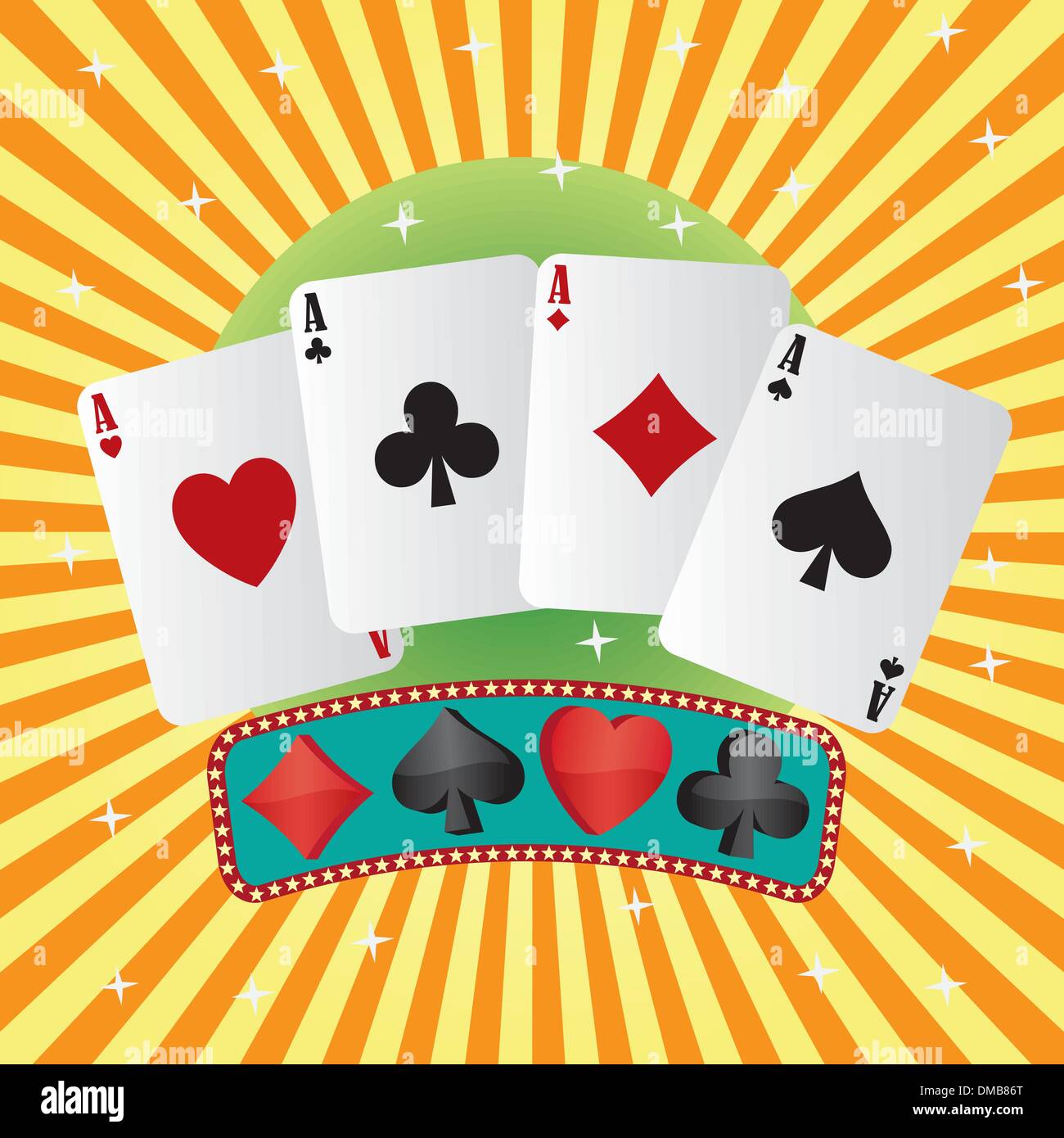 Abstract vector background playing cards hi-res stock photography and ...