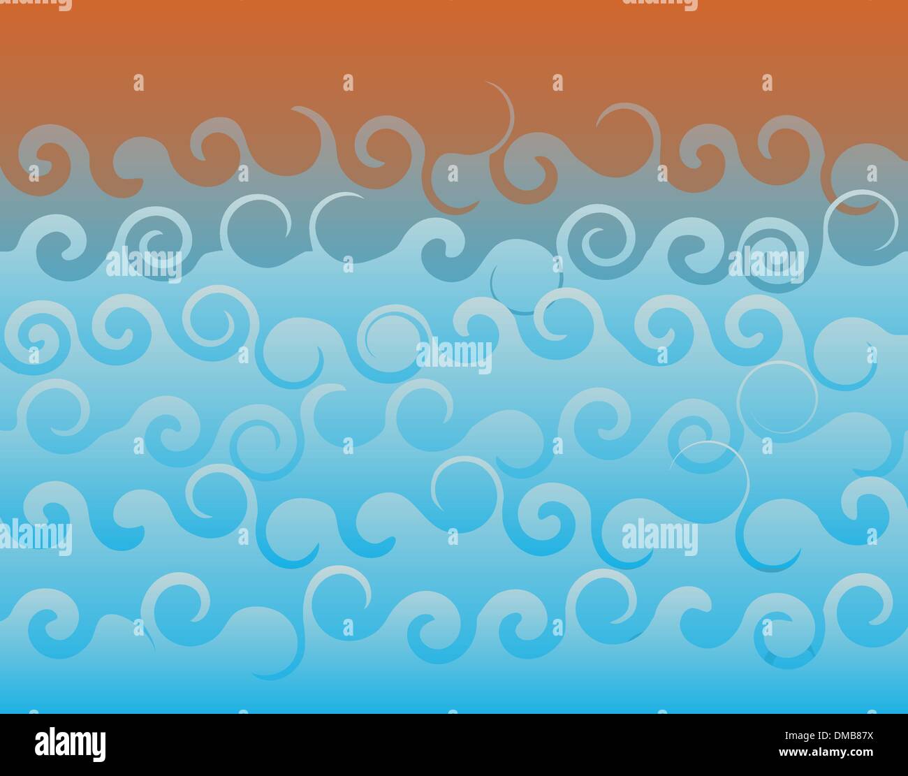 Choppy waves Stock Vector Images - Alamy
