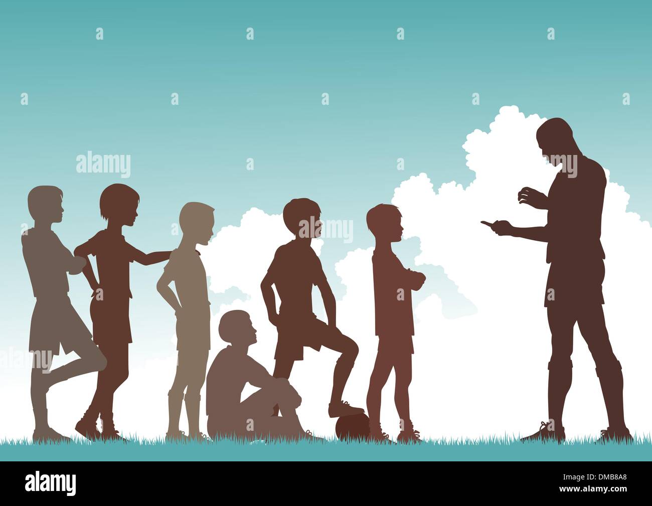 Coaching vector vectors hi-res stock photography and images - Alamy