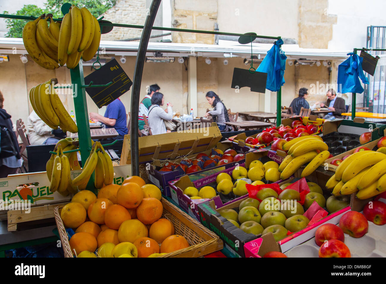 THE ENFANTS ROUGES COVERED MARKET, THE OLDEST COVERED MARKET IN PARIS ...