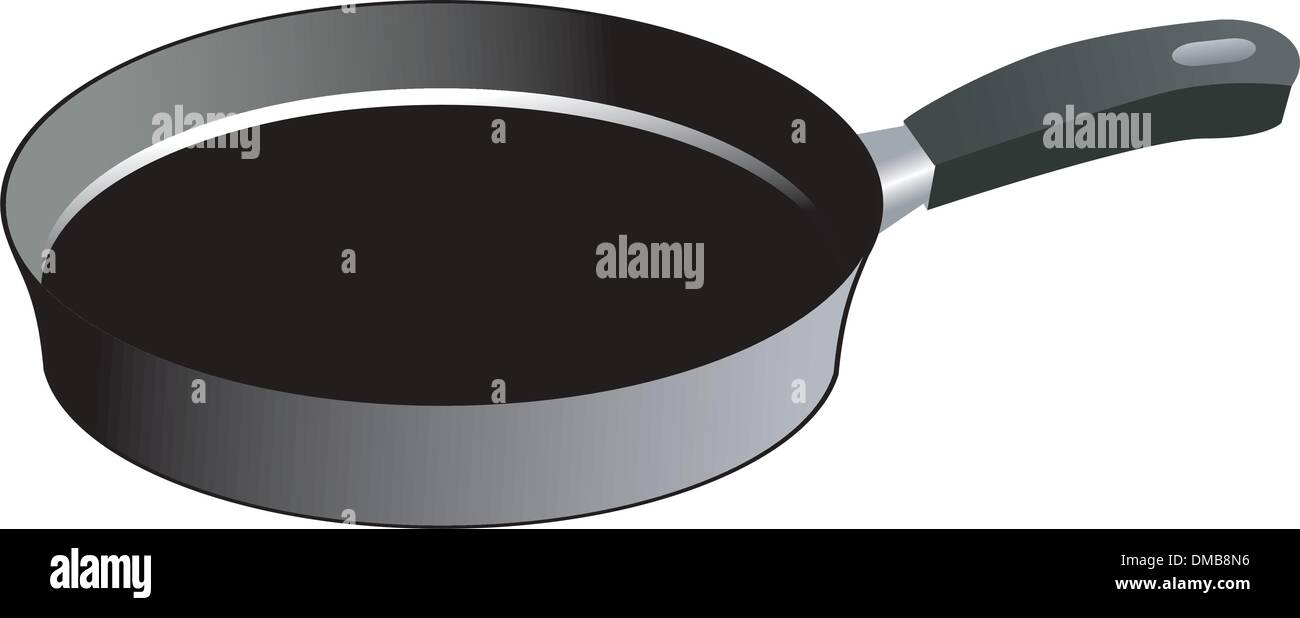 Saute pan vector vectors hi-res stock photography and images - Alamy