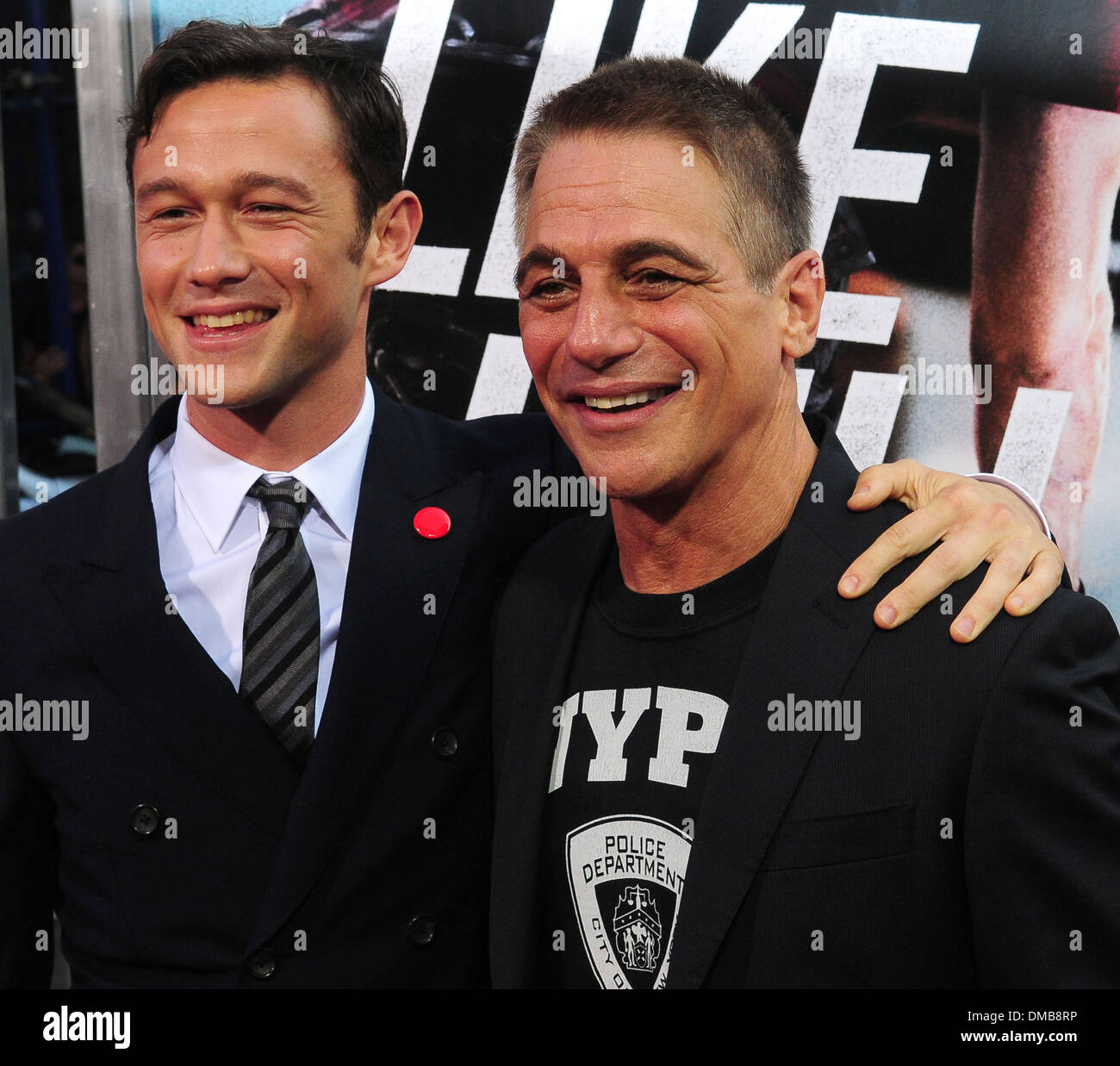 Joseph Gordon-Levitt with Tony Danza World Premiere of Columbia ...