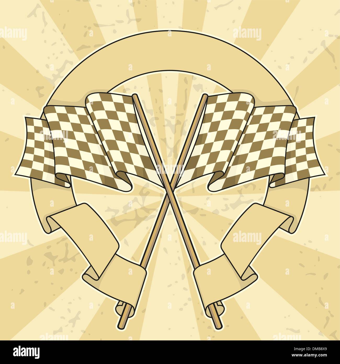 Flags with banner Stock Vector Image & Art - Alamy