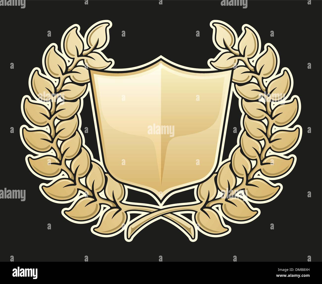 Victory wreath Stock Vector Images - Alamy