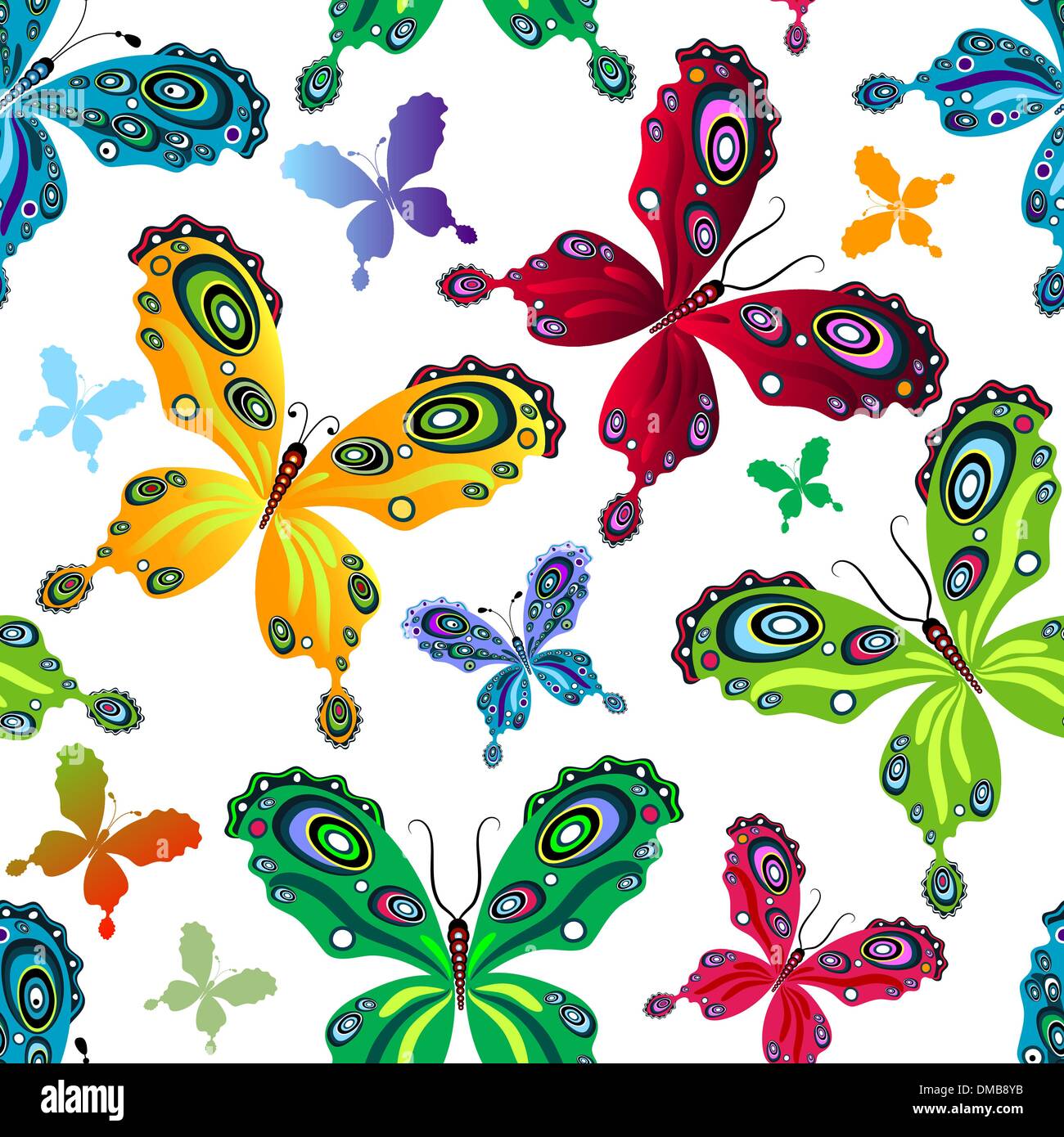 Repeating color pattern Stock Vector Images - Alamy