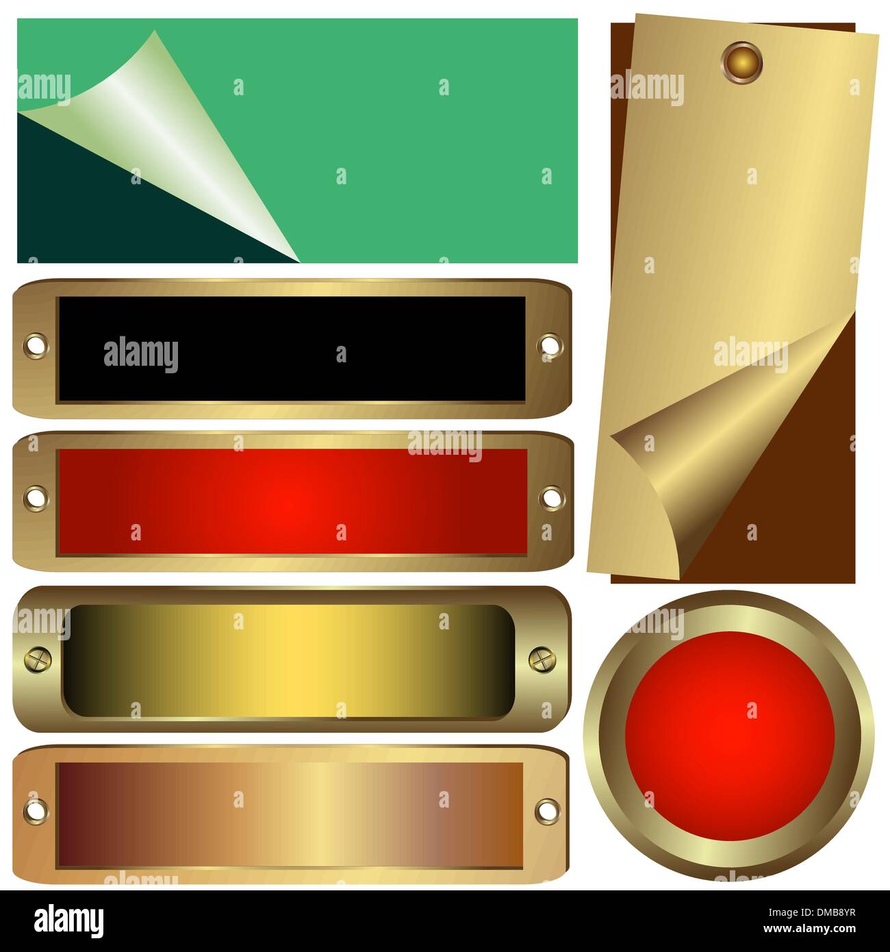 Green metalic background Stock Vector Images - Alamy