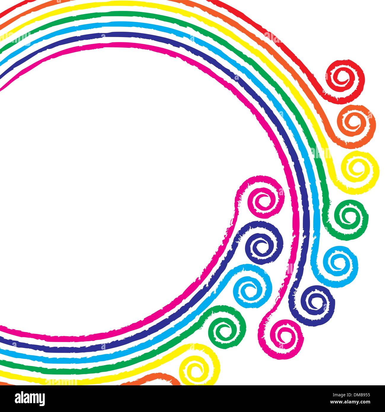 Abstract red and blue arcs hi-res stock photography and images - Alamy