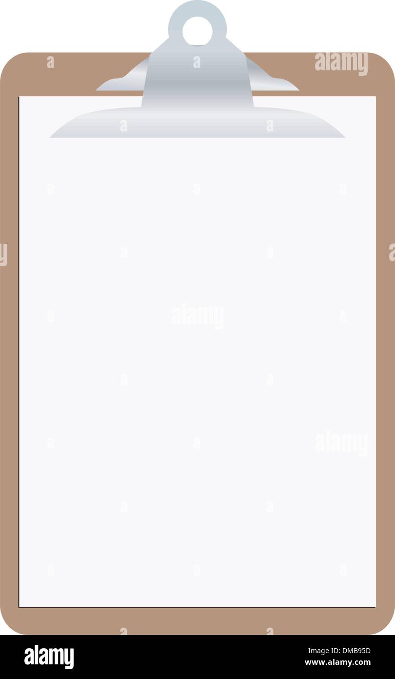 Empty clipboard Stock Vector Images - Alamy