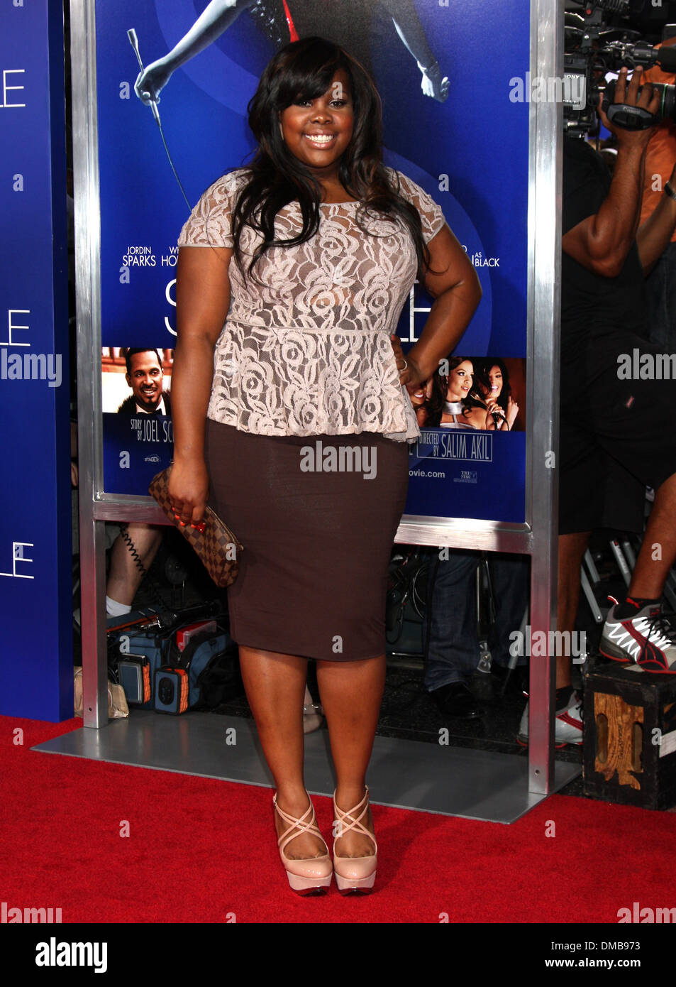 Amber Riley Los Angeles Premiere of 'Sparkle' - Inside Arrivals Los ...