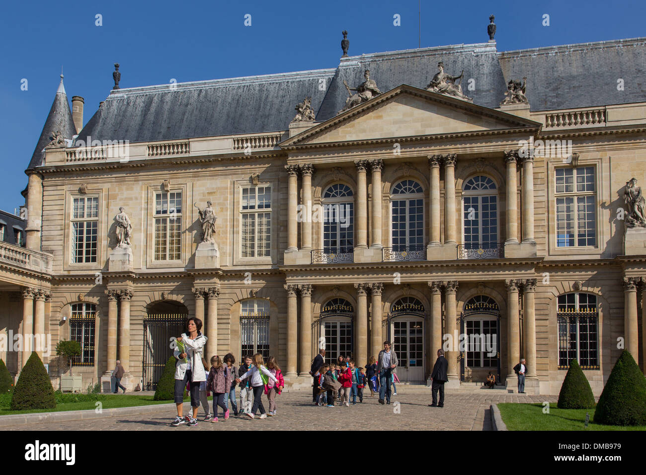 THE HOTEL DE SOUBISE HOUSES THE NATIONAL ARCHIVES, 3RD ARRONDISSEMENT ...