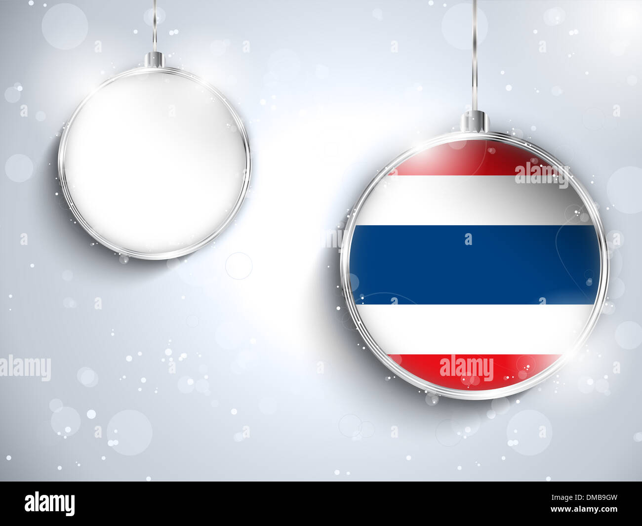 Christmas ball thailand flag hi-res stock photography and images - Alamy