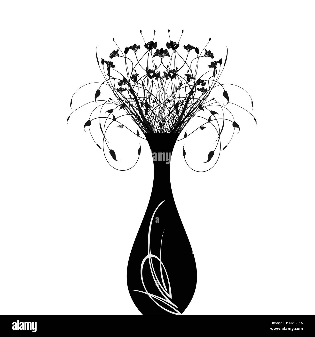 Beautiful vase Stock Vector Images - Alamy