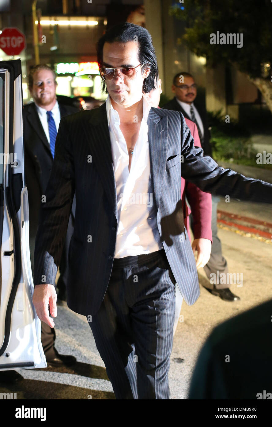 Nick Cave The premiere of 'Lawless' at ArcLight Cinemas - Outside ...